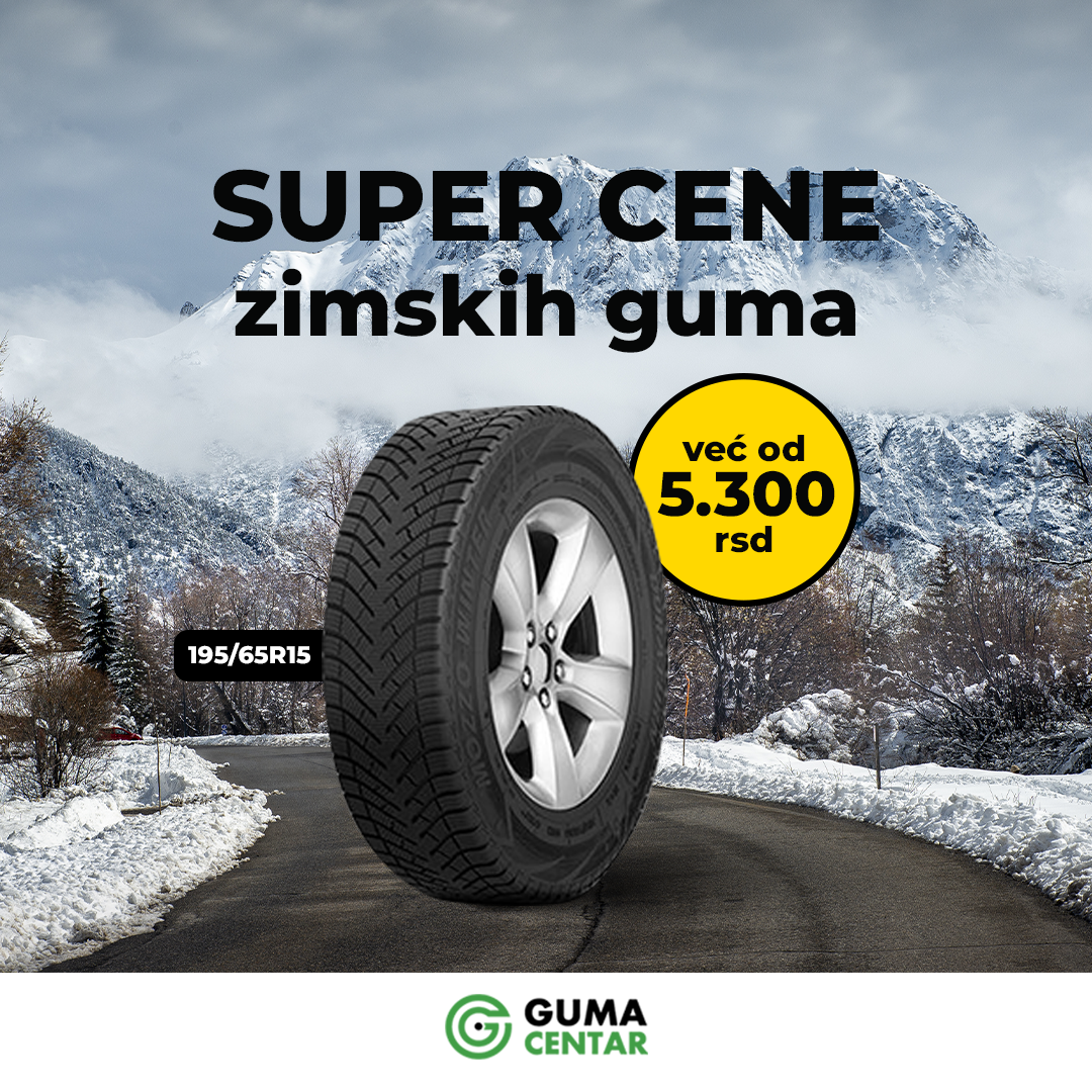 Veliki izbor guma za sve vrste vozila - Prodaja i servis | GUMA CENTAR